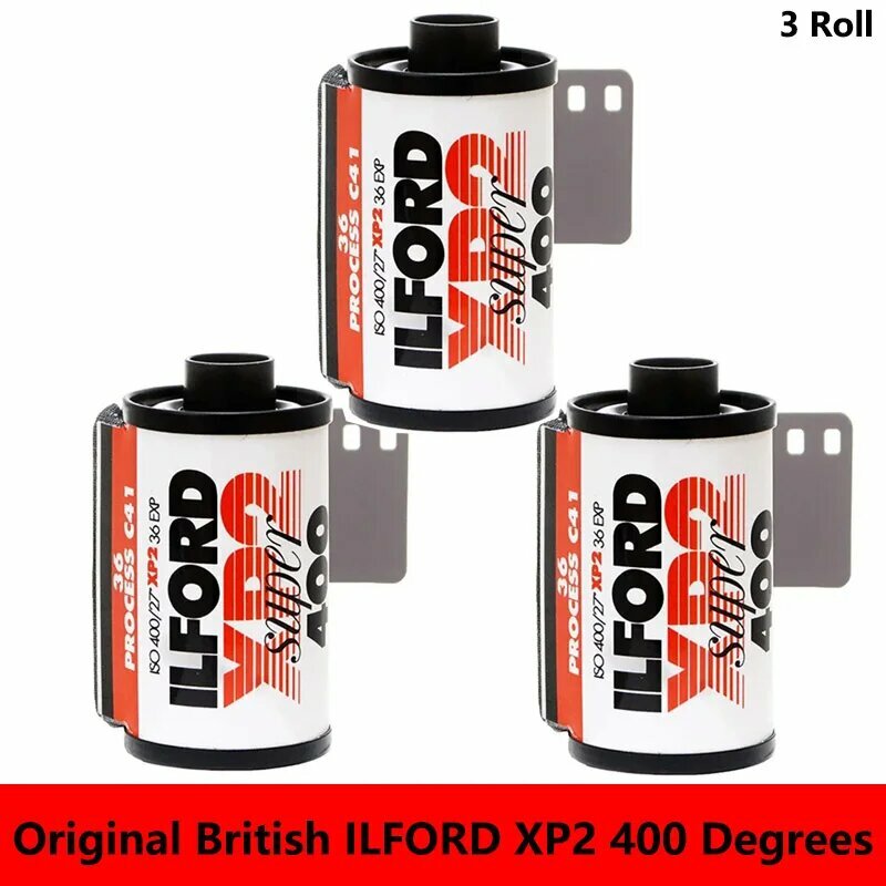ILFORD XP2 SUPER 400, 3 рулона, 135