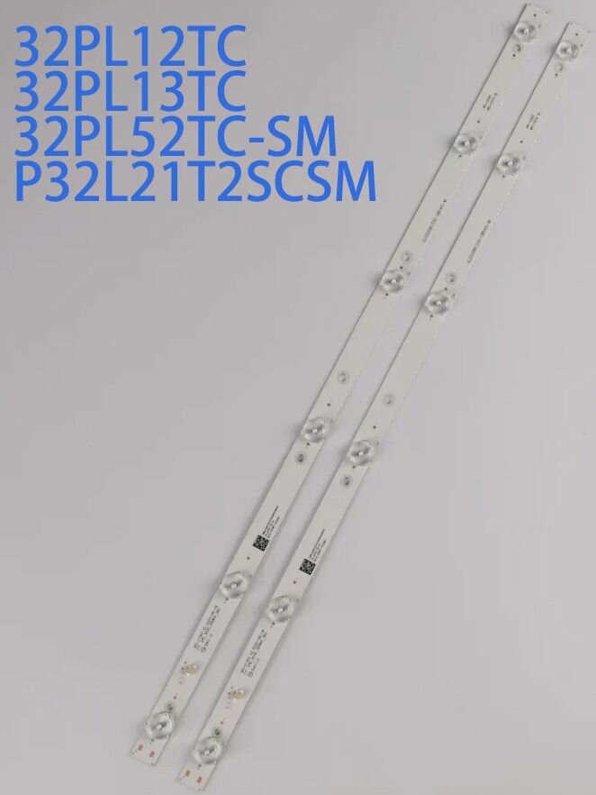 Подсветка RF-BU320003SE30-0601 A0 для ТВ 32PL52TC-SM 32PL12TC 32PL13TC P32L21T2SCSM (Комплект 2шт)