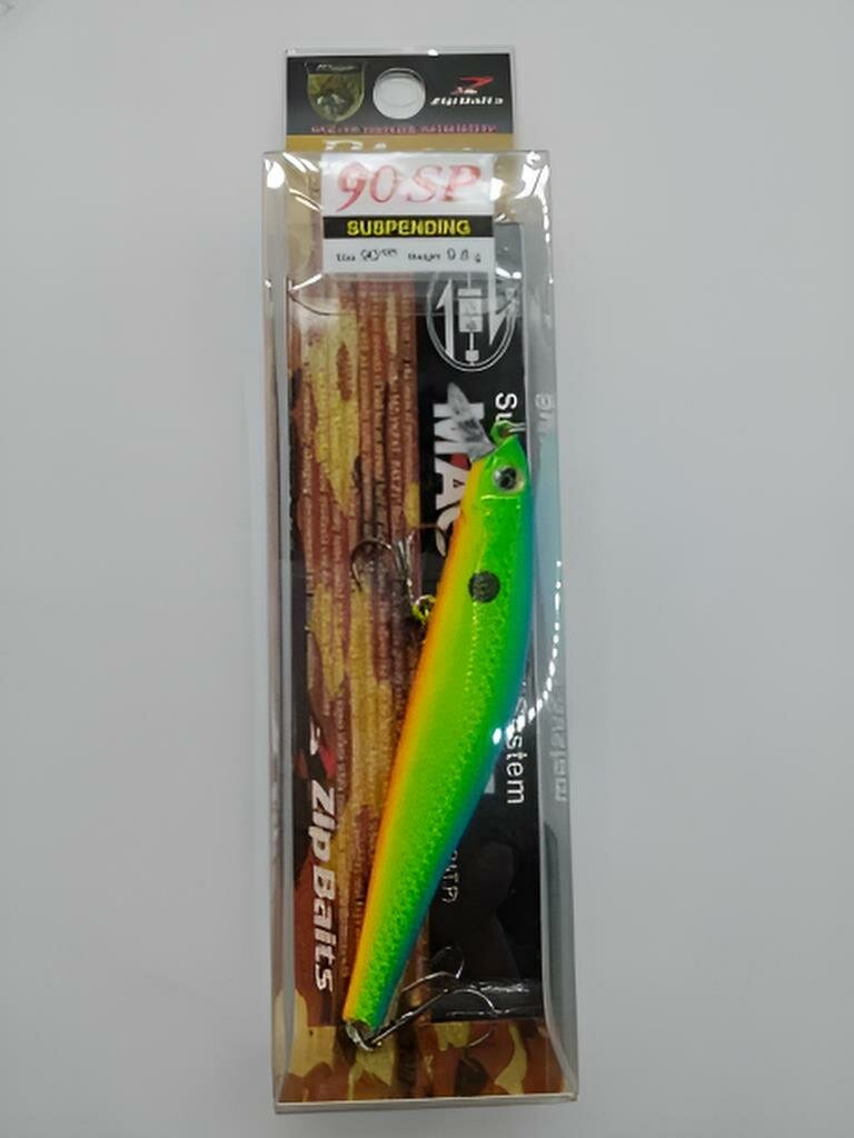 Воблер ZipBaits Rigge, минноу, 90мм, 9,8г, Нейтральный (Suspending)