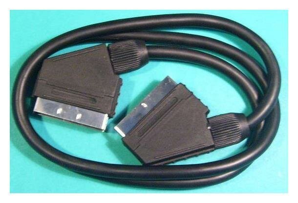 SCART штекер - SCART штекер шнур 3м 21 pin , полный (281-003)