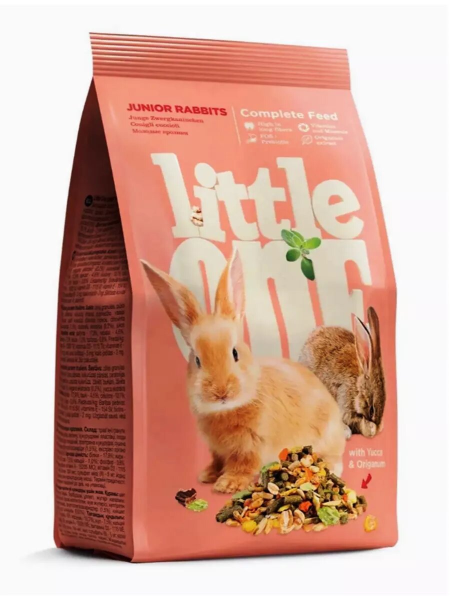 Little One корм для молодых кроликов 900г