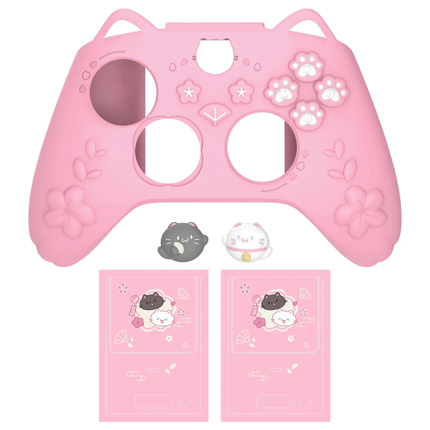 Чехол PlayVital Cute Silicone для Xbox Series X/S