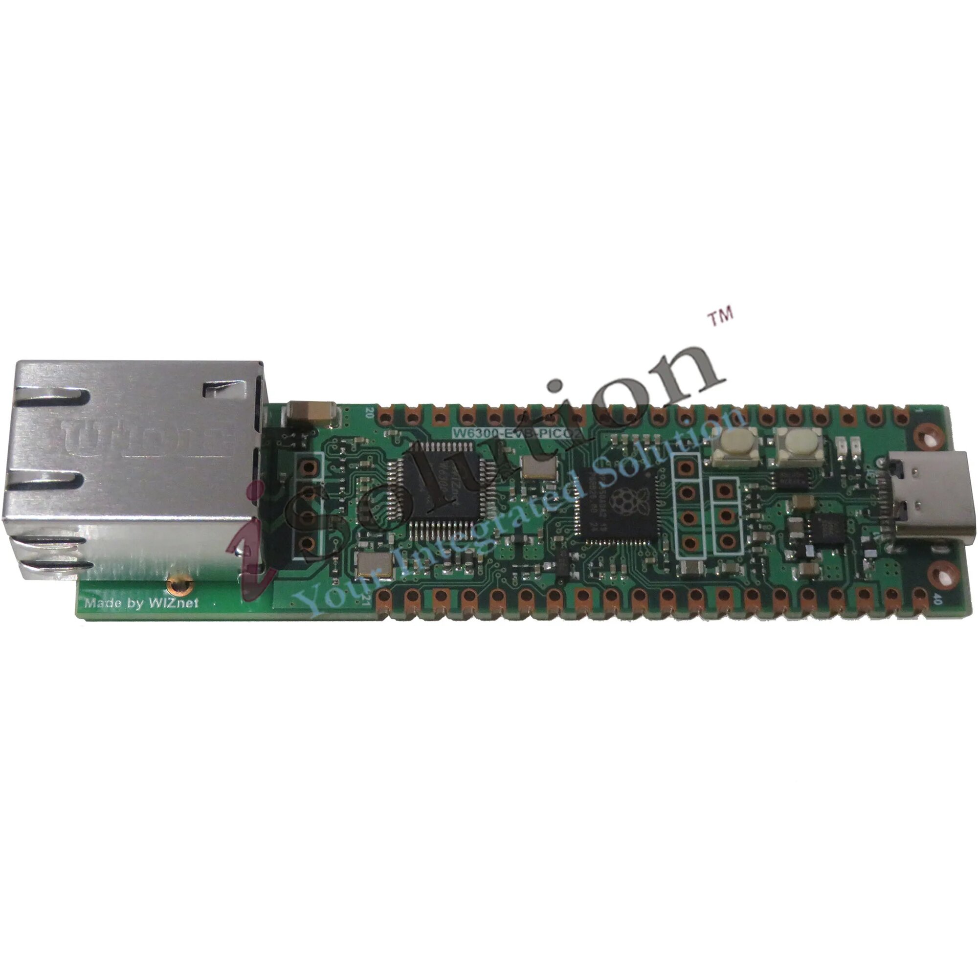 Ethernet Development Board Kit W6300-EVB-Pico2 RP2350 — фото 1