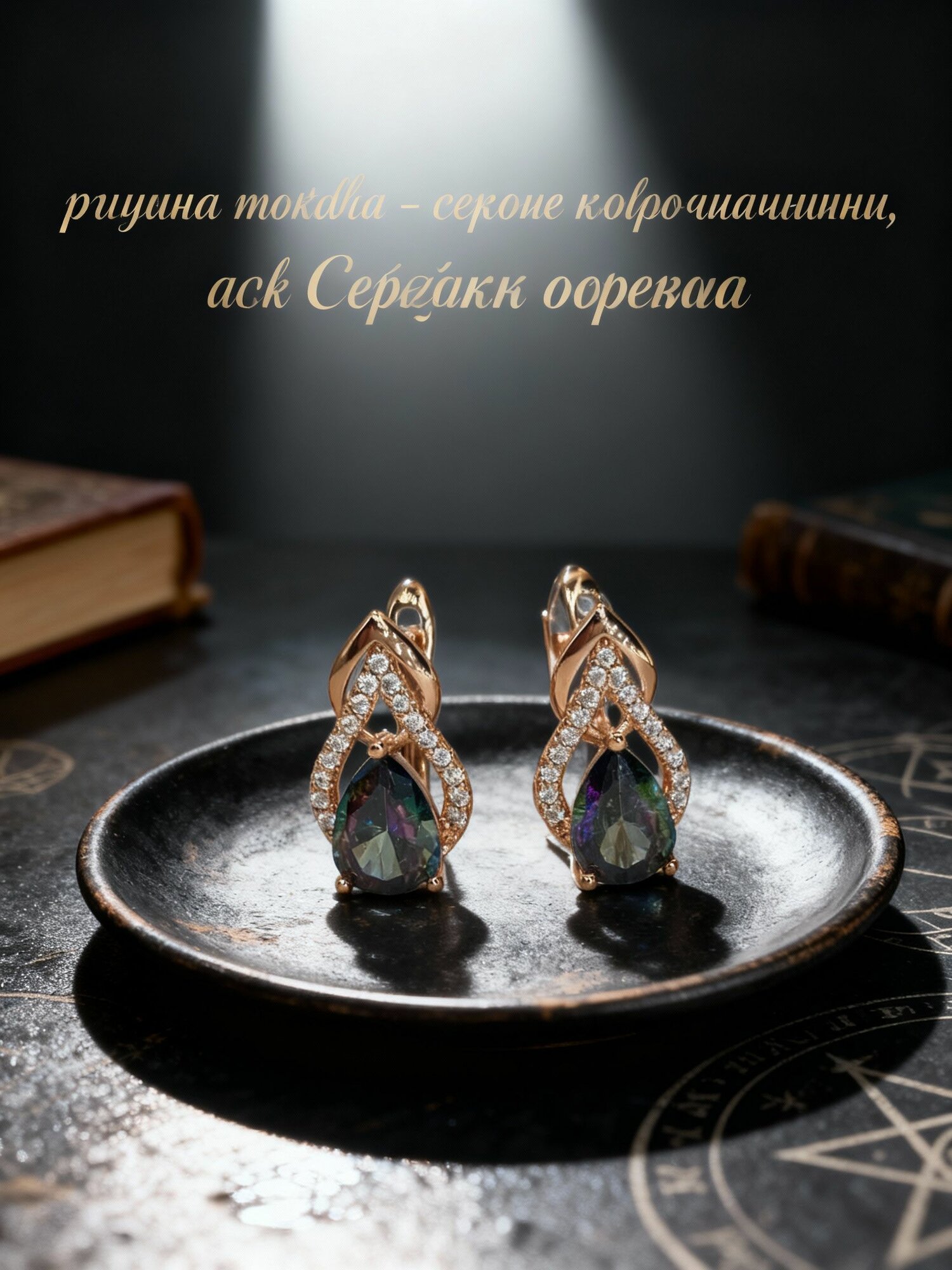 Талисман Оберег/Серьги-амулеты подходят для женщин
