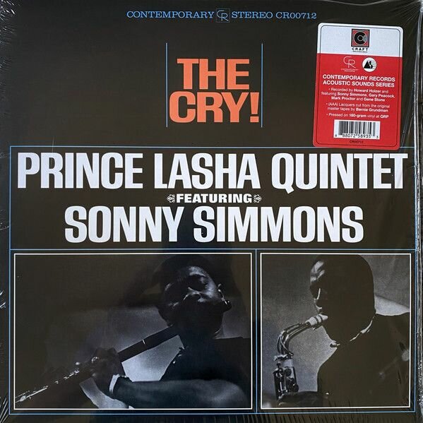 Prince Lasha Quintet & Sonny Simmons - Cry! - USA, Craft - новая виниловая пластинка