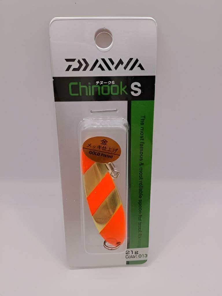 Колеблющаяся блесна Daiwa Chinook 21 г, 60мм для ловли окуня, щуки и жереха