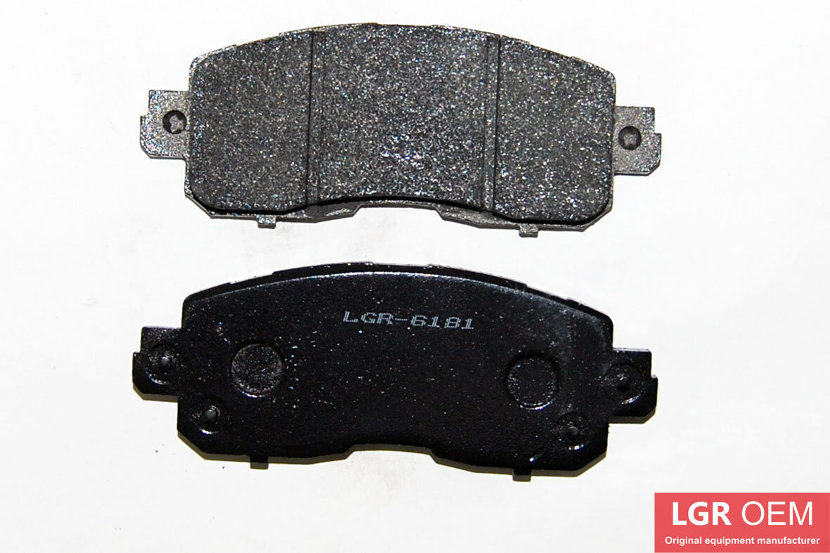Колодки тормозные дисковые LGR OEM LGR6181 передние для Nissan Teana, Juke,