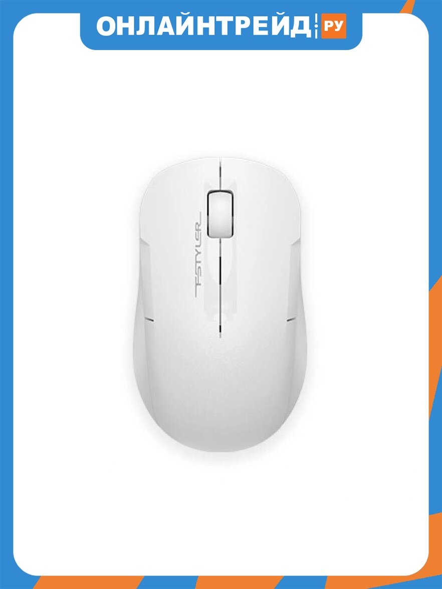 Мышь A4TECH Fstyler FG15CS Air2 белый