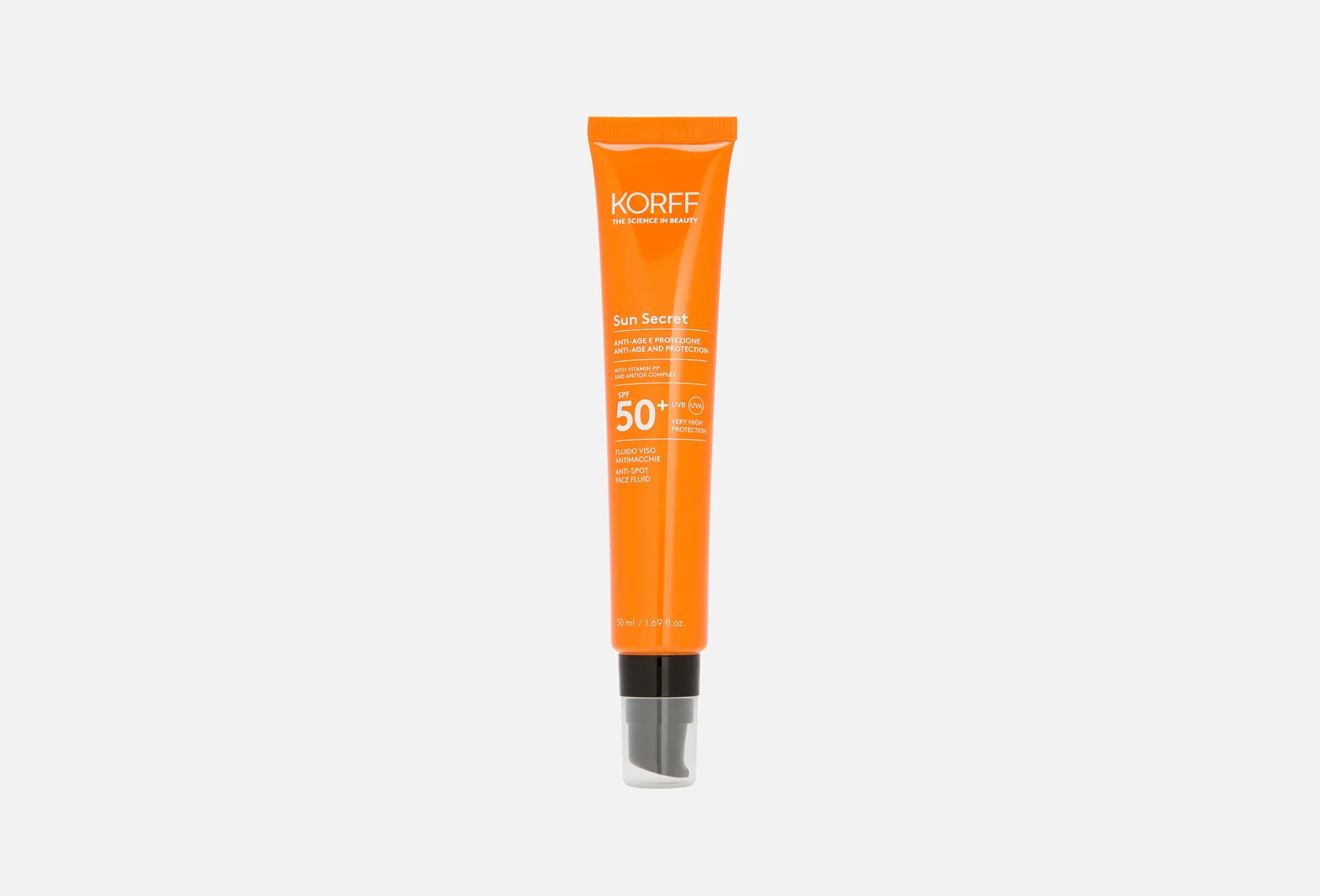 KORFF Sun Secret Anti-spot Солнцезащитный флюид для лица SPF 50+ 50мл