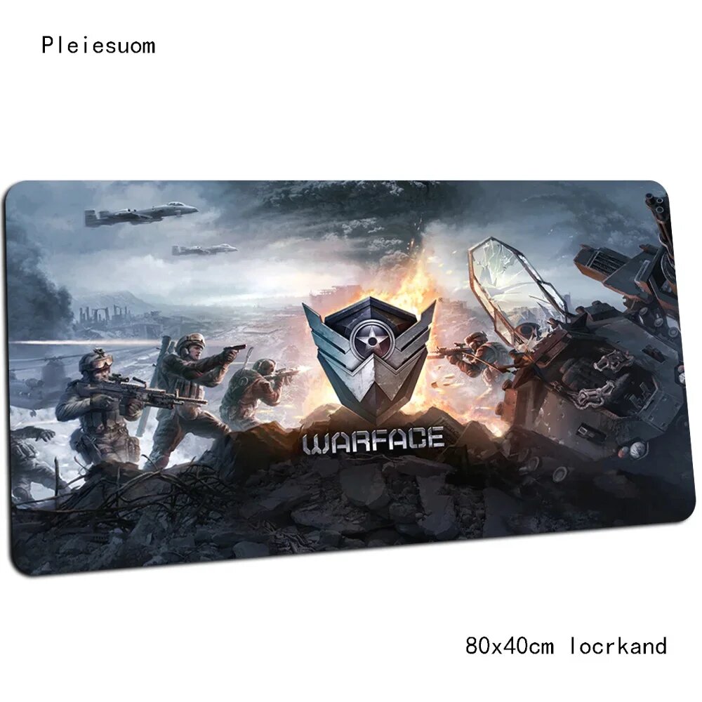 Коврик для мыши Pleiesuom Warface Size 700x400x3mm, mat 2