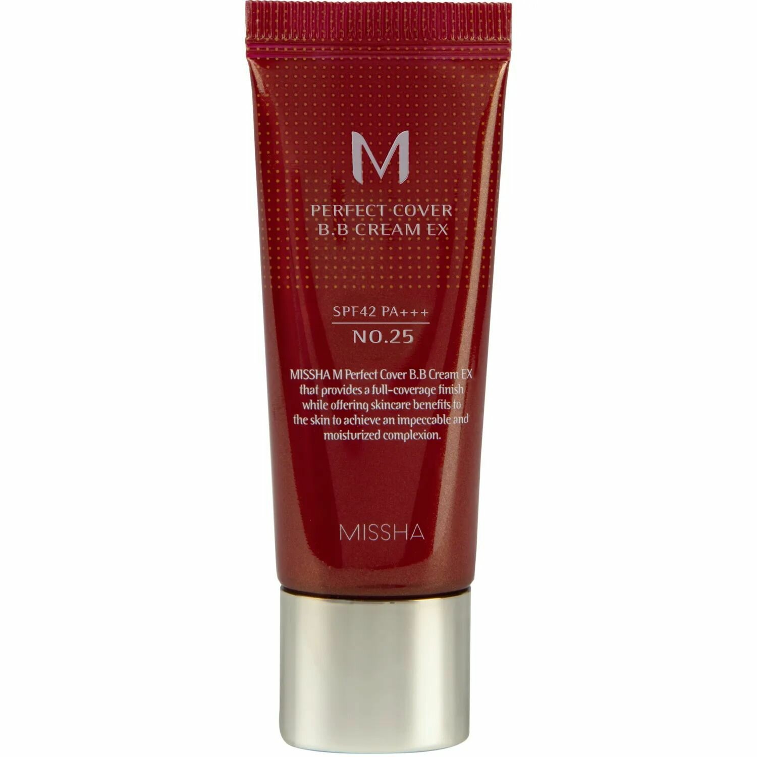 Missha BB крем "Идеальное покрытие" M Perfect Cover BB Cream EX SPF42/PA, тон 25, 20 мл