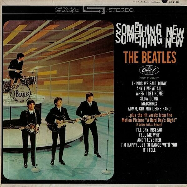 Виниловая пластинка Beatles - Something Nеw l(США) LР