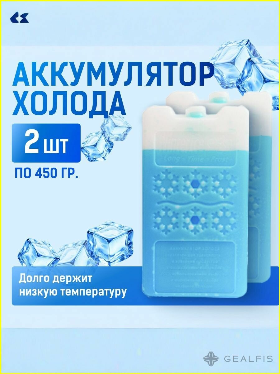 Химбиотехпласт Аккумулятор холода объем 900 мл, 2 шт.