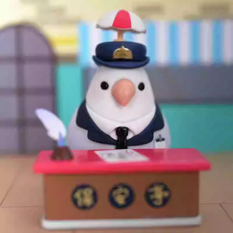 Фигурка Bad Bad Birdie 3.0 Bandai Белый, Hidden style 2