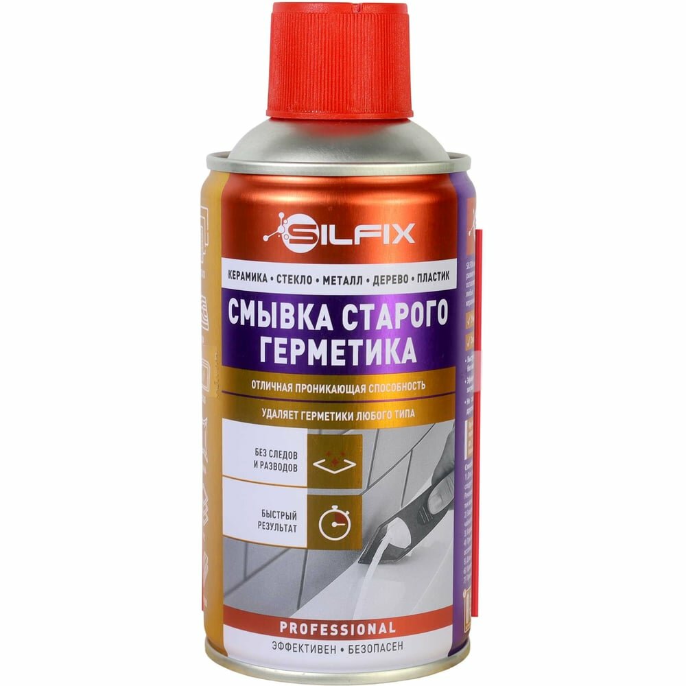 Смывка старого герметика Silfix, 400 мл, 150гр SILFIX_SEAL