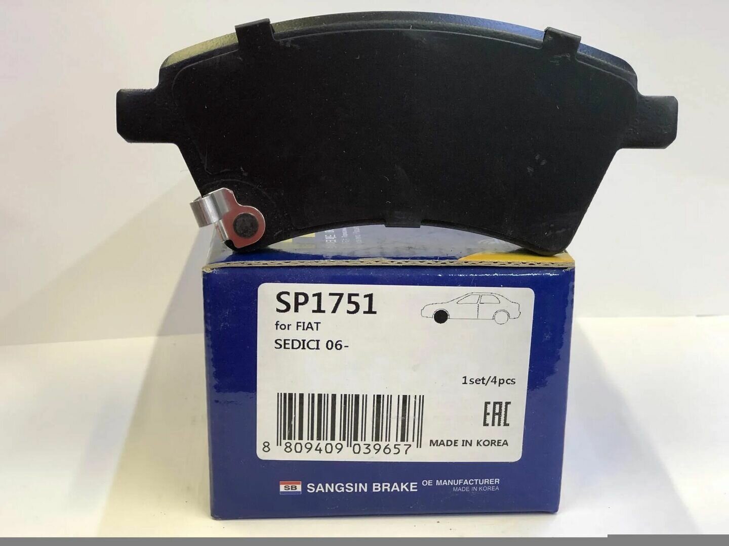 Колодки тормозные Sangsin brake SP1751