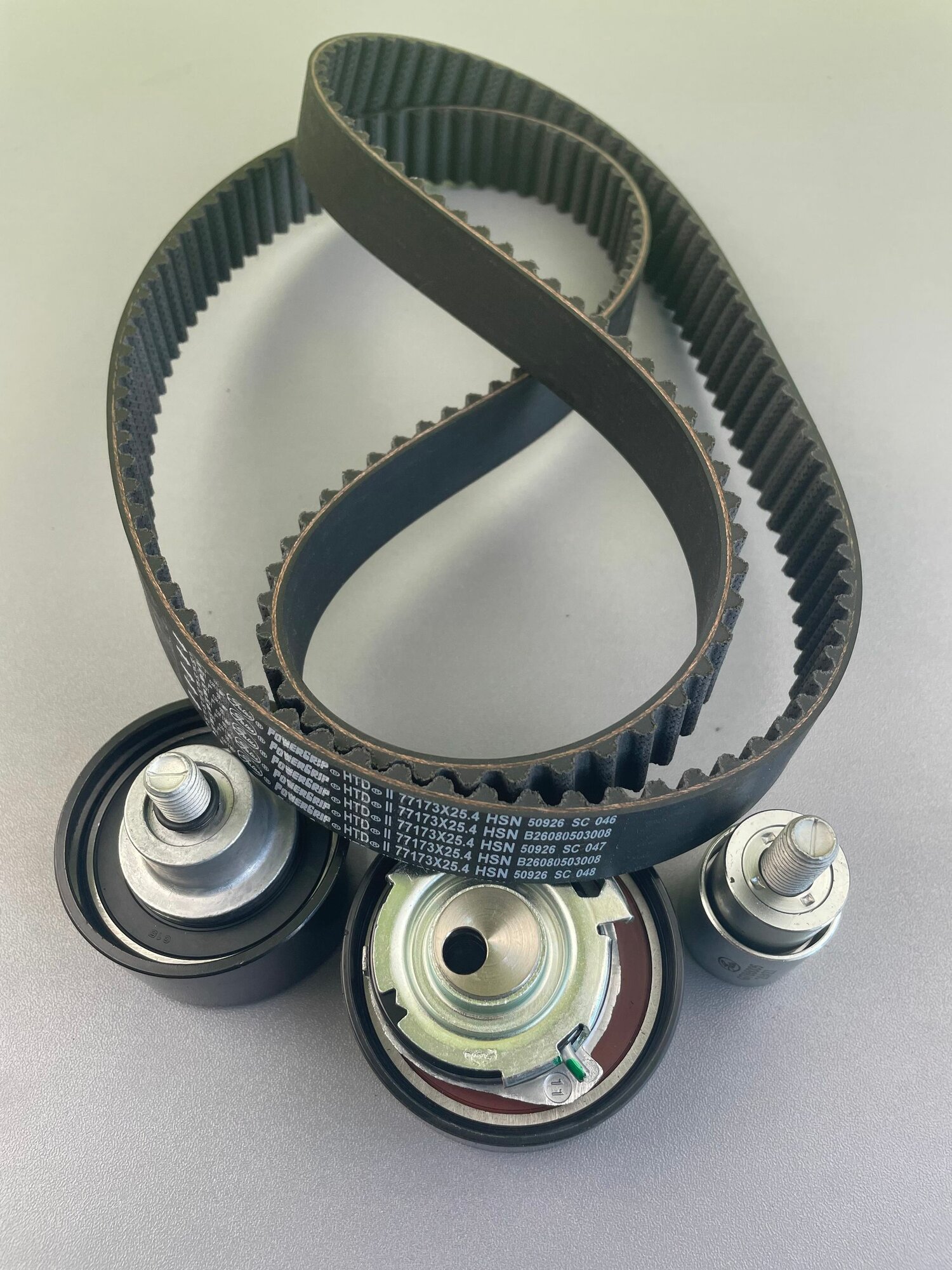 Комплект ремня ГРМ Chery Tiggo/Fora/M11/Eastar 1.6/1.8/2.0 двс SQRE4G16/SQR481FC/SQR484F