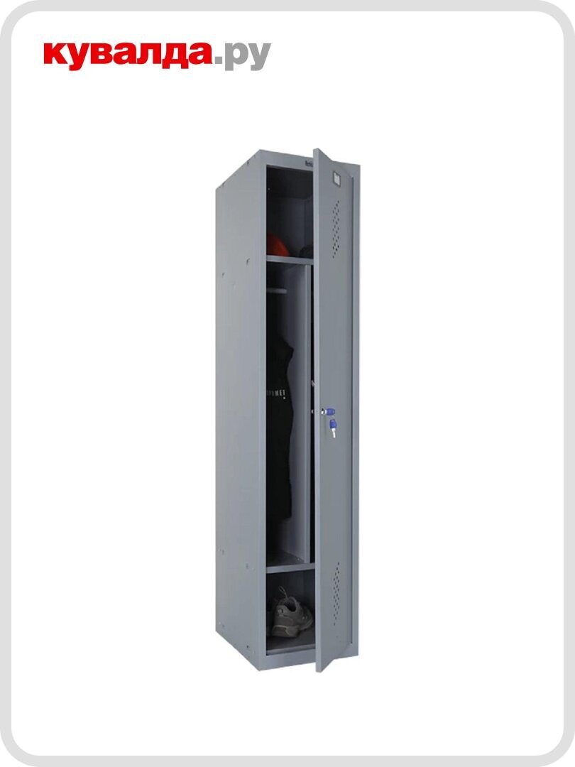 Шкаф для раздевалок усиленный практик ML/LS-11-40D 1830x400x500 мм