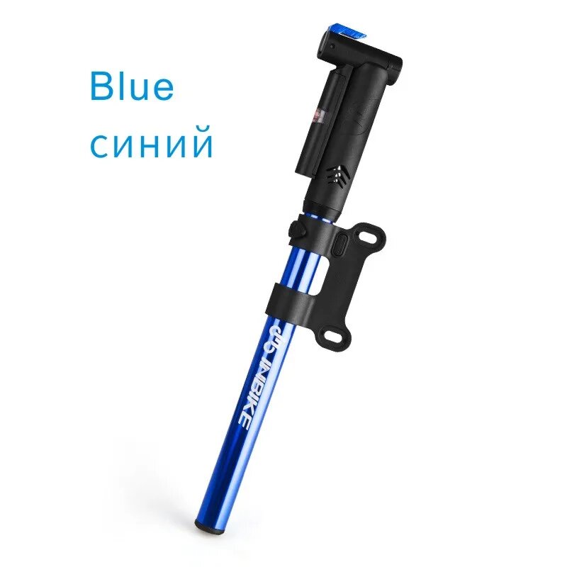 INBIKE Портативный насос для велосипеда, синий
