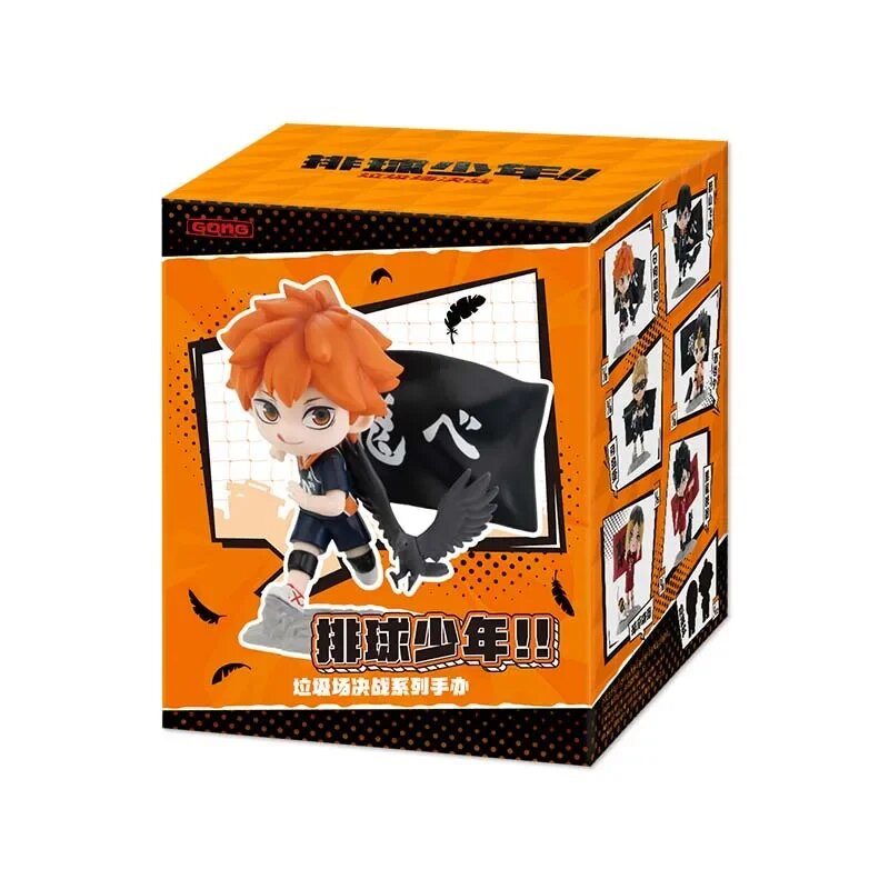 POP MART GONG HAIKYU! Garbage Dump Battle Series Blind Box Оранжевый, 1 Blind Box