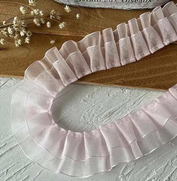 FINEFANTESYER розовое кружевное полотно для шитья 1 ярд 11 pink 4cm