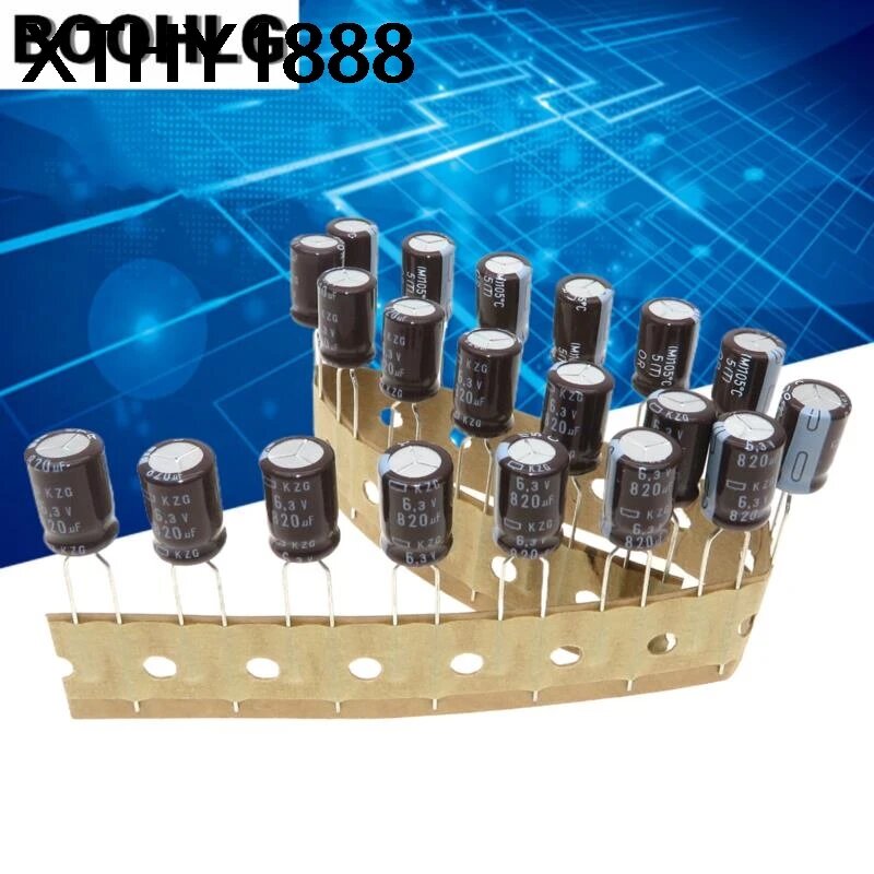 Конденсаторы Black Diamond 820 мкФ 6,3 В