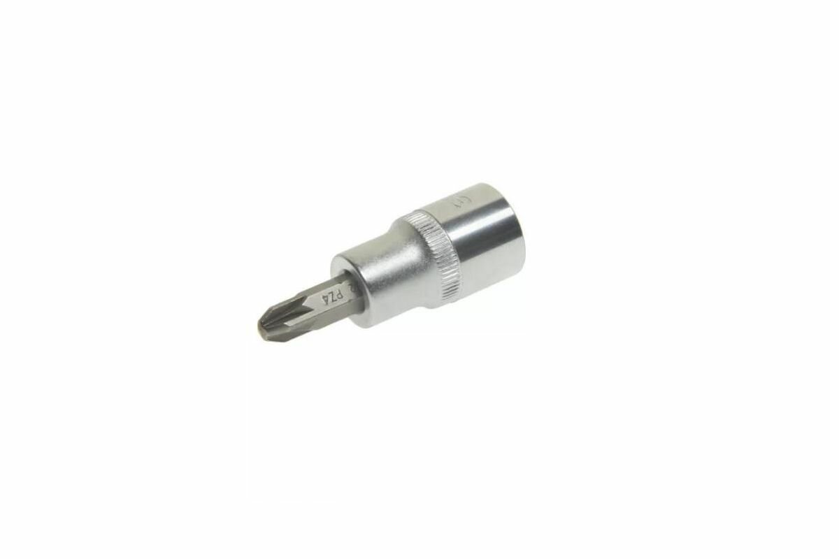 Насадка-вставка с битой Pozidrive PZ4 ER-94702 1/2 22мм L60мм эврика