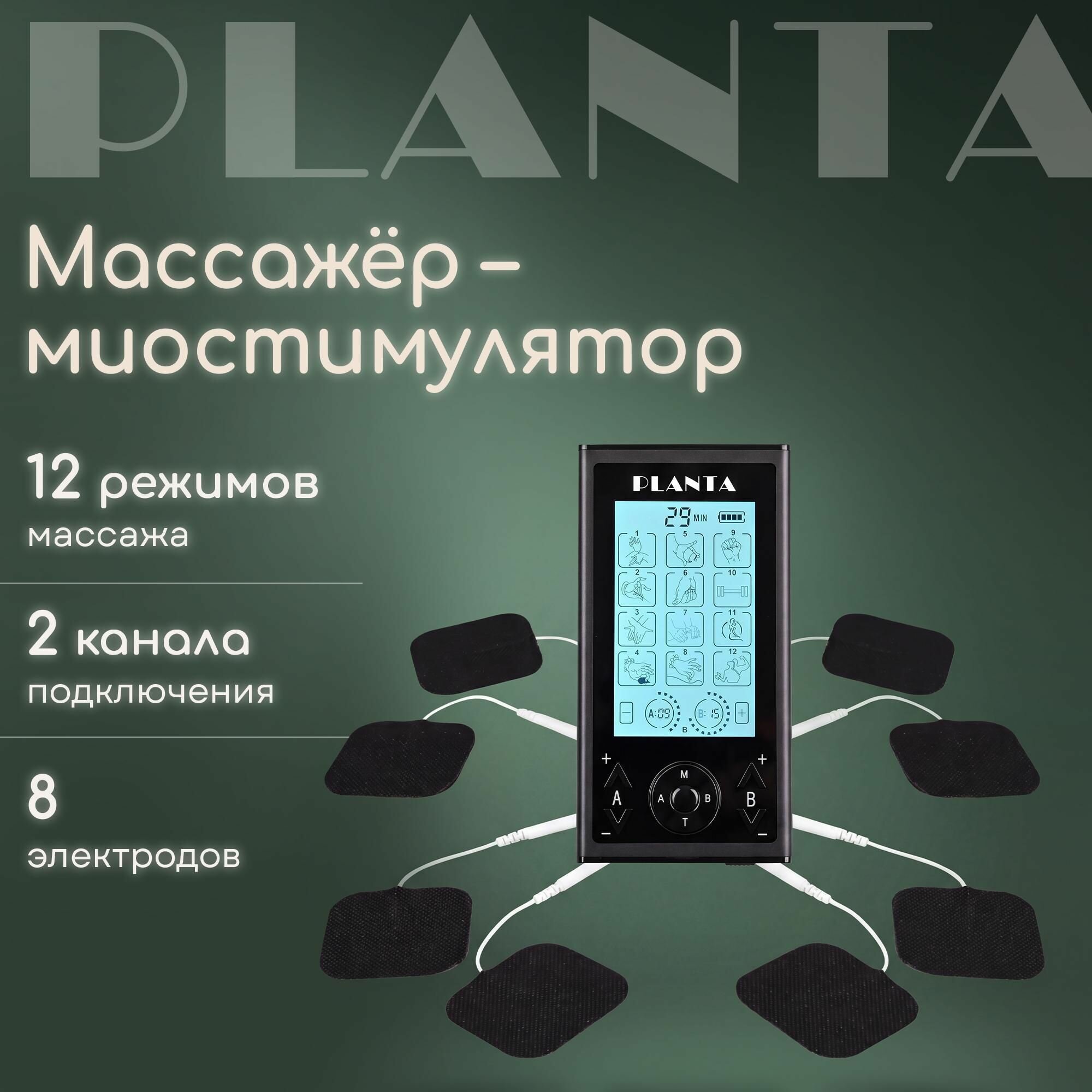 Миостимулятор EMS+TENS Planta EMS+TENS EMS-350