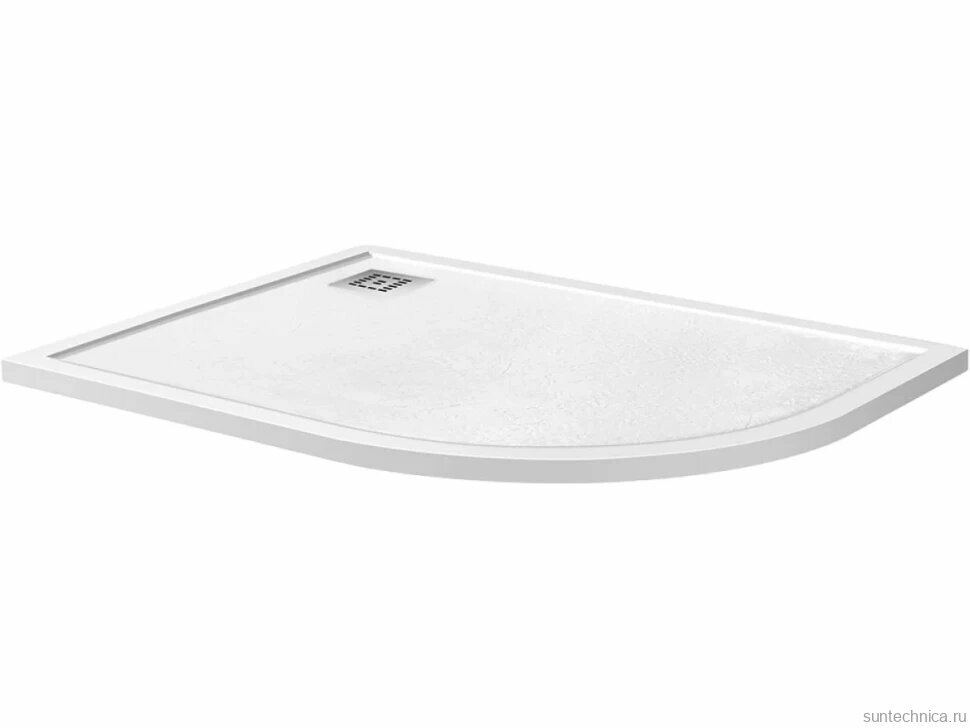 Поддон для душа BelBagno Uno RH L 120х80, белый, с сифоном