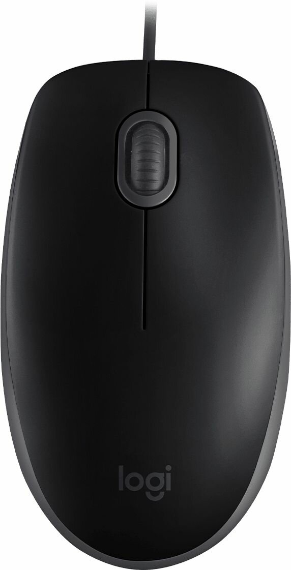 Мышь Logitech M110 Silent черный/серый оптическая