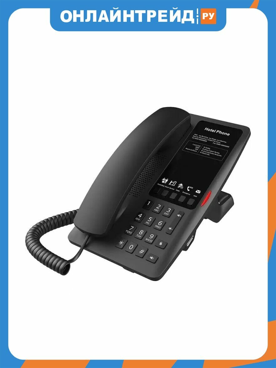 IP Телефон Fanvil H4W черный