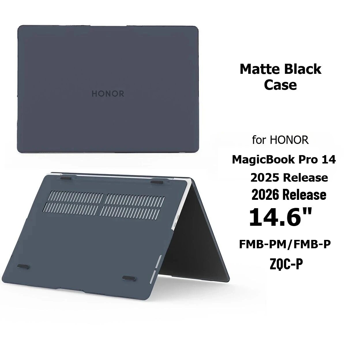 Жесткий чехол для ноутбука HONOR MagicBook Pro 14 2025/2026 2026 Magicbook Pro14, Matte Black