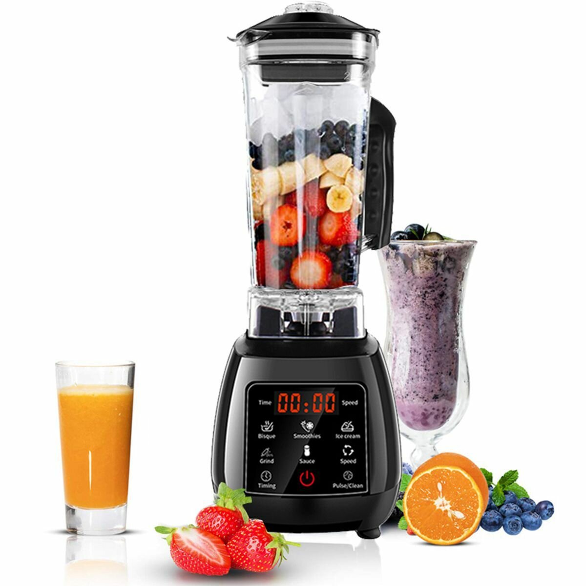 BioloMix Стационарный блендер D6300, черный