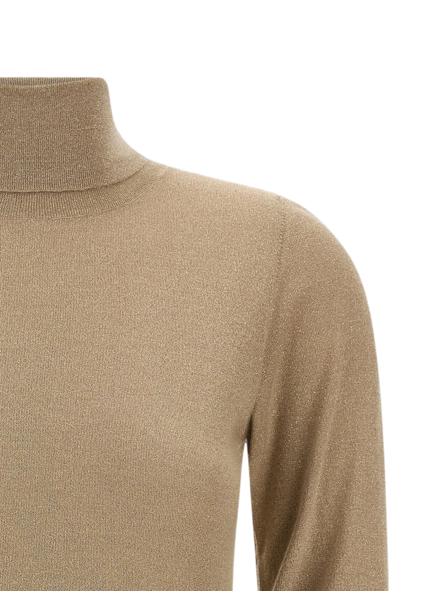 Свитер BRUNELLO CUCINELLI Turtleneck sweater, размер 44, , разноцветный — фото 1