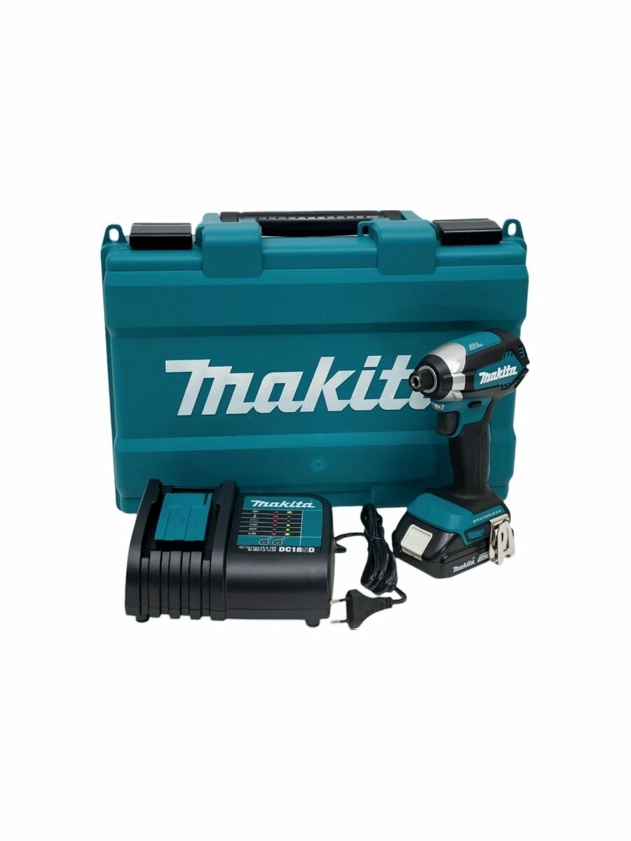 Аккумуляторный шуруповерт Makita DTD153SY 18В LXT 170Нм. (1АКБ 1.5Ач, З/У, кейс)