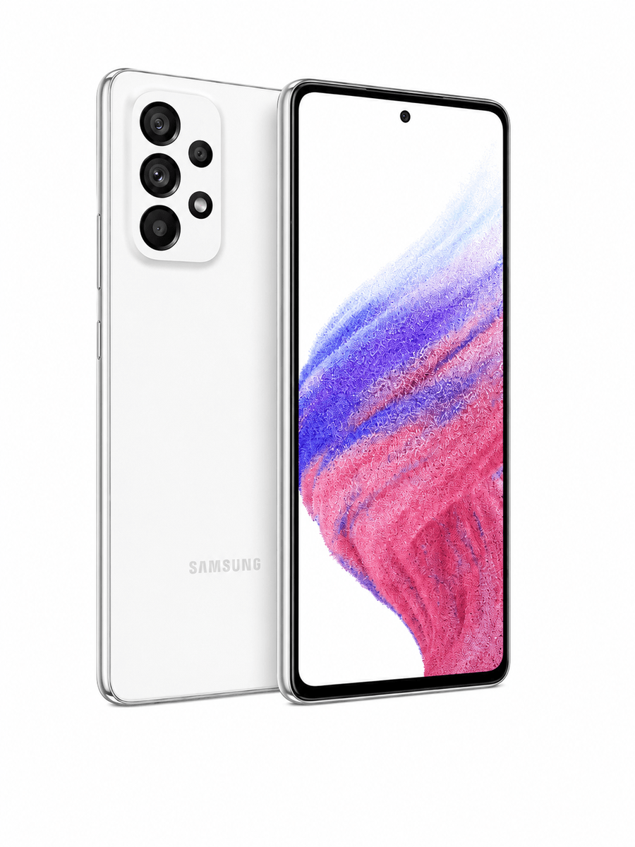 Смартфон Samsung Galaxy A53 5G 6/128 ГБ, Dual nano SIM, белый