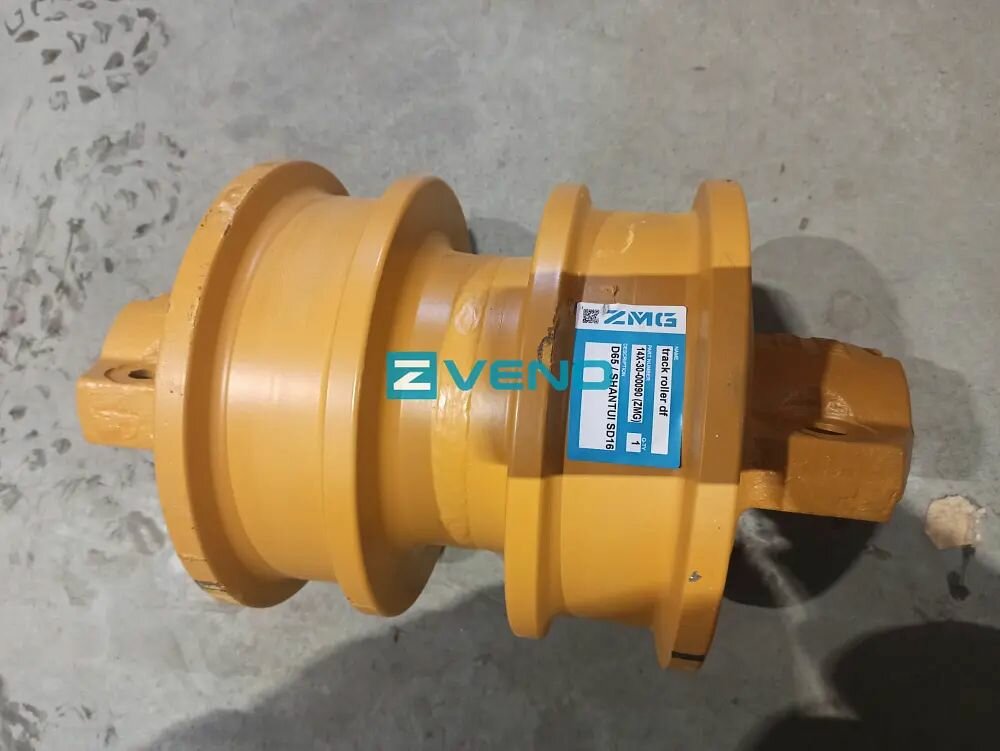 Каток опорный для бульдозера двубортный KOMATSU D65 / SHANTUI SD16 (14X-30-00090, 16Y-40-10000) (TS)