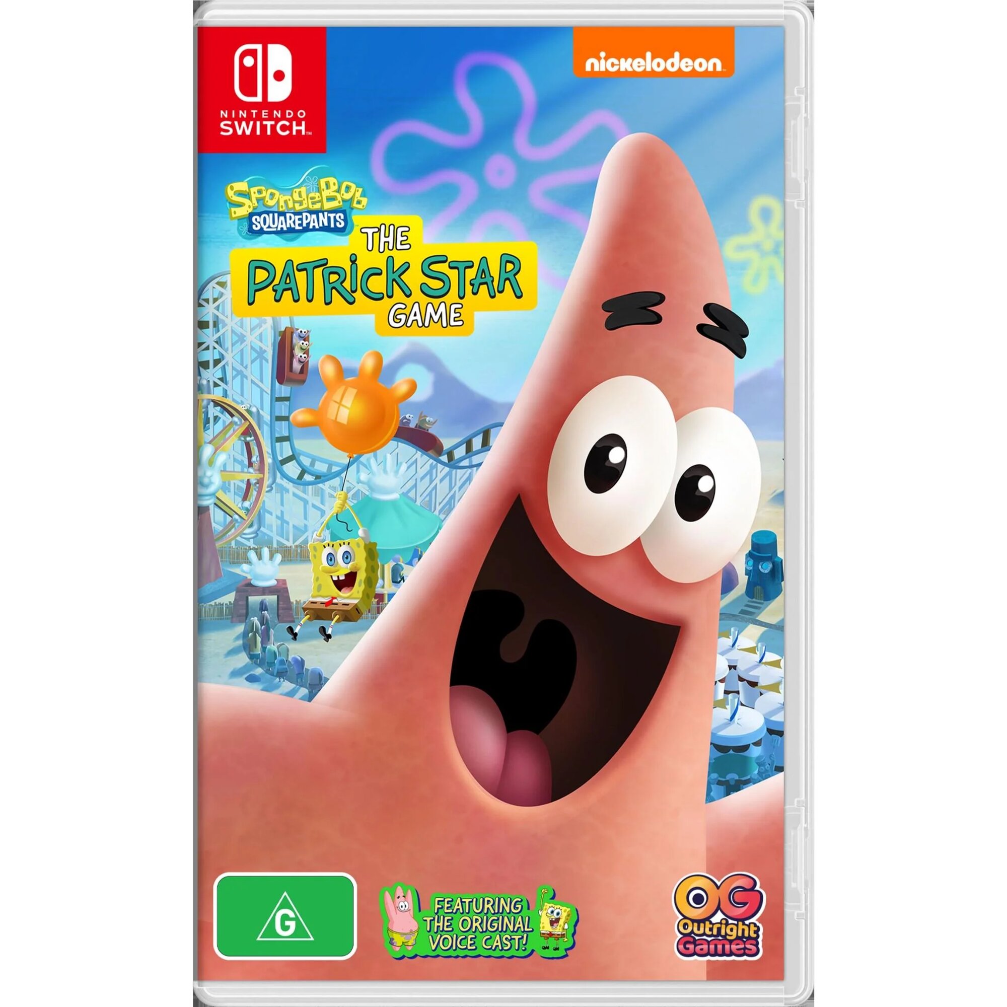 Игра SpongeBob SquarePants: The Patrick Star Game Губка Боб (Nintendo Switch)