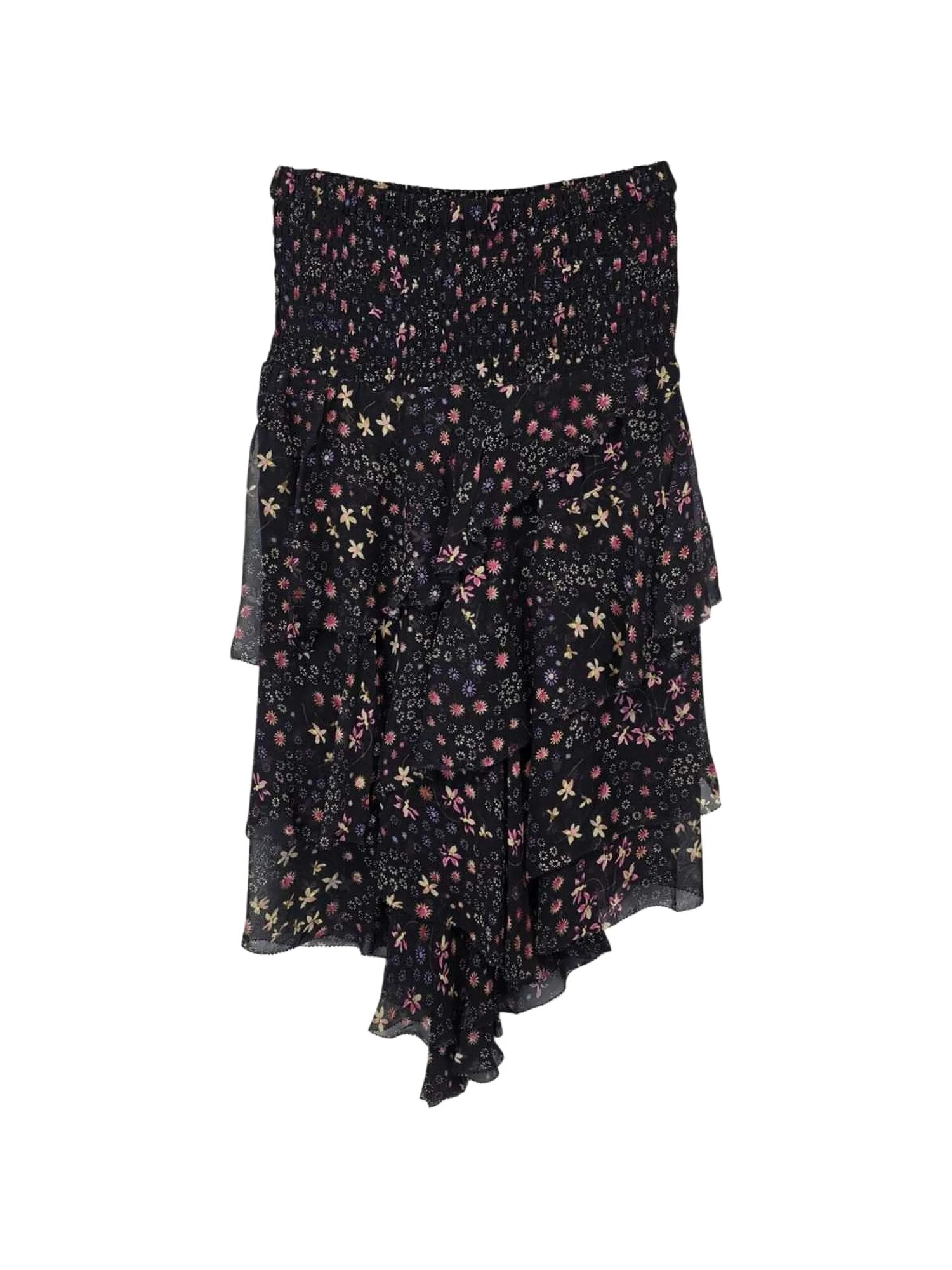 Юбка Isabel Marant Floral-print ruffled skirt