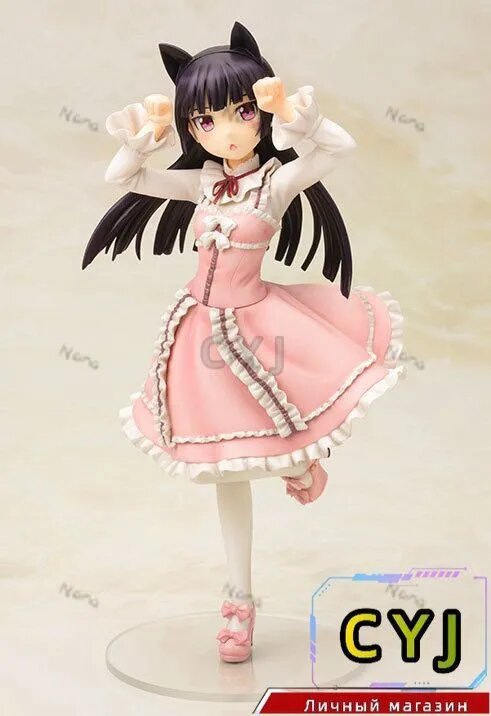 Kotobukiya Аниме Фигурка/Oreimo Kuroneko Sweet Lolita/ Подержанный, не новый
