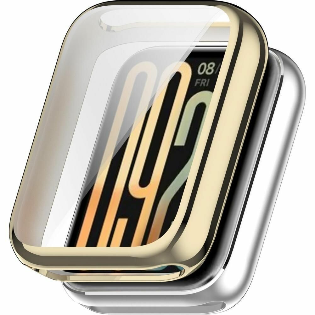 Полностью закрывающийся защитный чехол из TPU для Xiaomi Smart Band 10 Pro, мягкий силиконовый чехол для Mi Band 10 Pro
