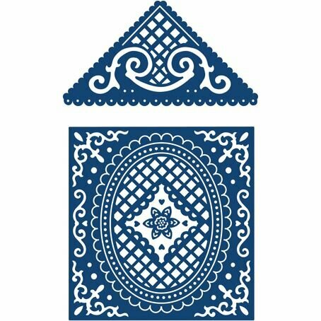 Нож фигурный Tattered Lace "Tattered Lace", Скворечник, для вырубки