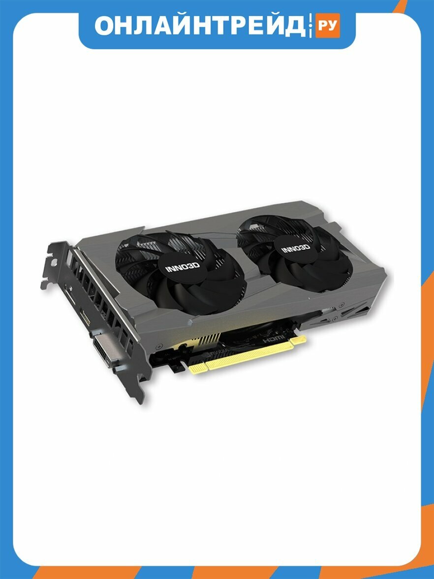Видеокарта INNO3D GeForce RTX 3050 Twin X2 6G (N30502-06D6-1880VA60)