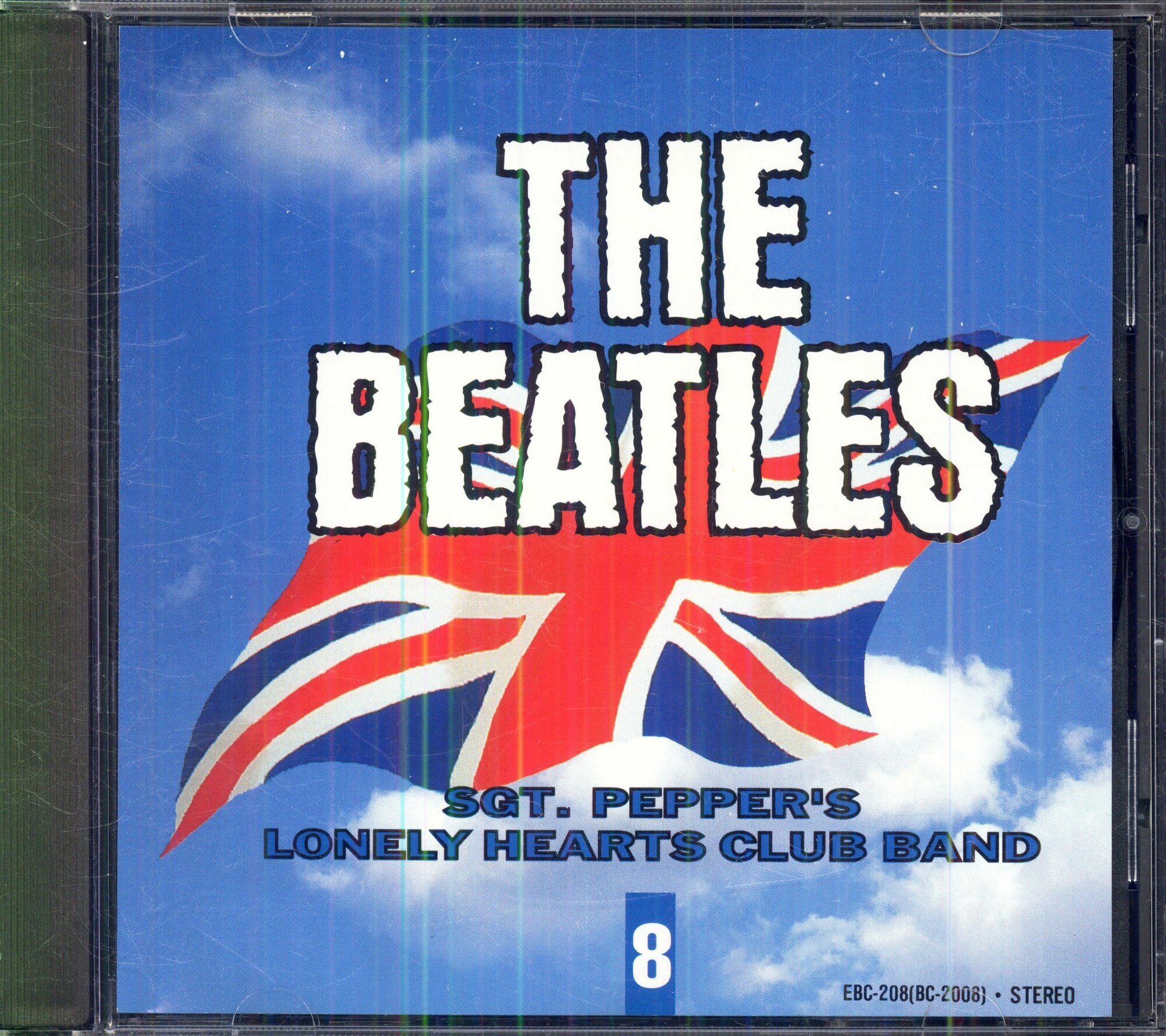 The Beatles. Sgt. Pepper's Lonely Hearts Club Band (Без OBI, Japan, Echo, EBC-208) CD диск