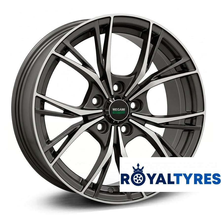 Литой колесный диск Megami MGM-40 R18 / 7.5J PCD 5x114.3 ЕТ 45 ЦО 67.1 HBFP