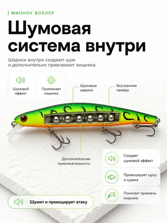 Воблер для рыбалки — фото 1