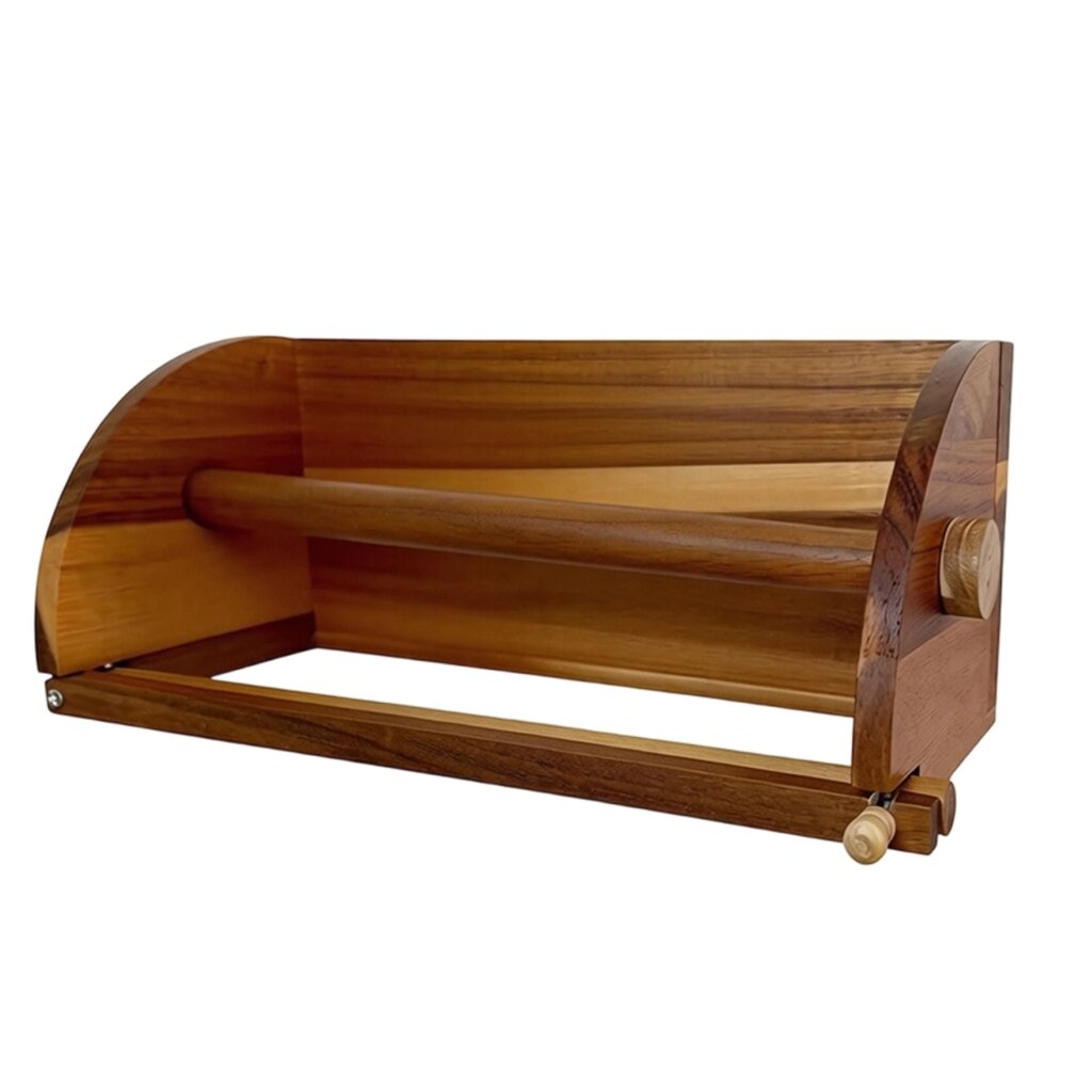 Wooden Kitchen Towel Holder With open For Roll Swap