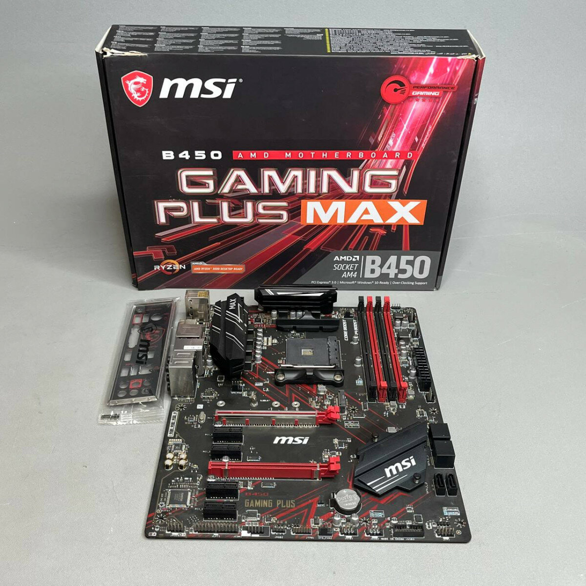 Материнская плата MSI B450 GAMING PLUS MAX (AM4, ATX)
