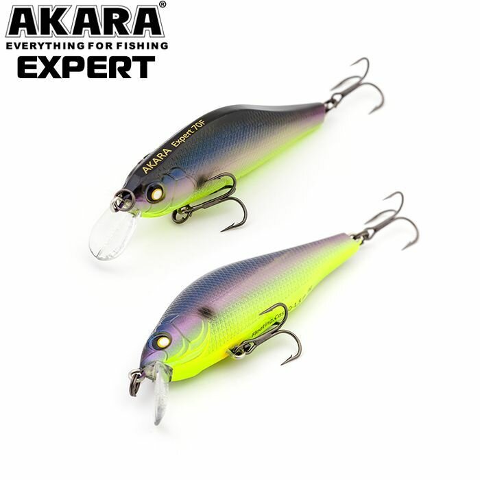 Воблер Akara Expert 70F 9 гр. (1/3 oz 2,8 in) A79