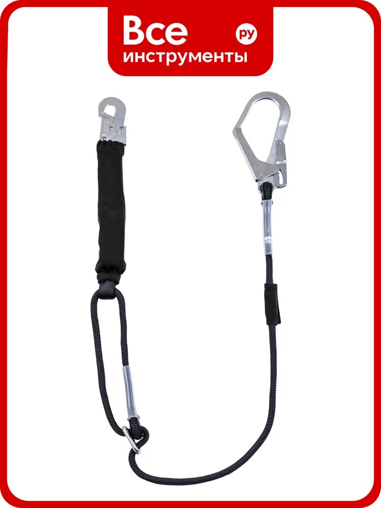 Огнеупорный канатный регулируемый строп Alpsafe, с амортизатором AKN04F